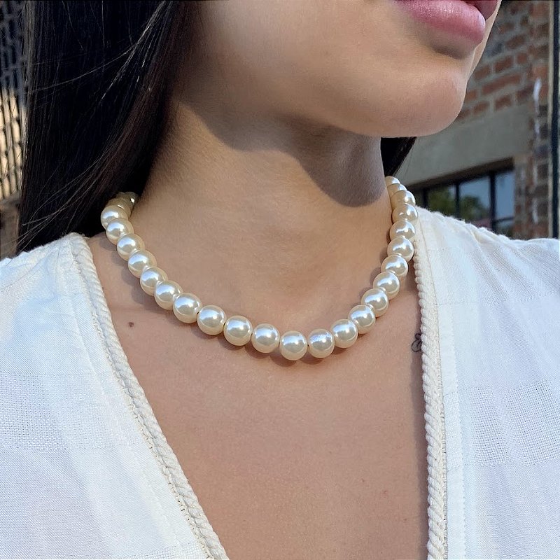 Colar Basic em Pérolas - A loja mais completa em acessórios femininos ...