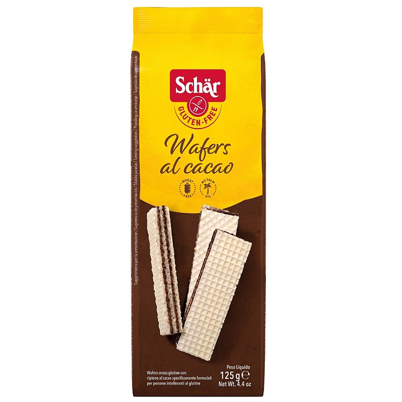 WAFERS AL CACAO 125G SCHAR - Distra Alimentos