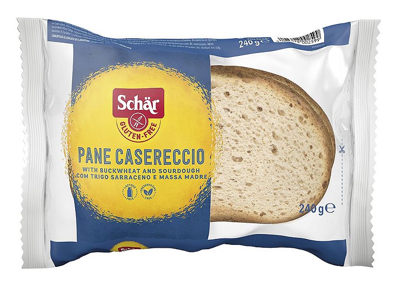 PANE CASERECCIO SCHAR 240G - Distra Alimentos
