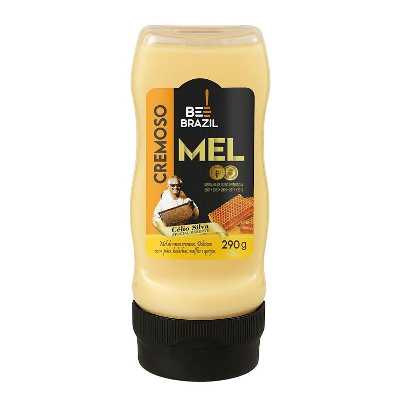 MEL SPECIAL RESERVE CREMOSO BISNAGA 290G BEE BRAZIL - Distra Alimentos