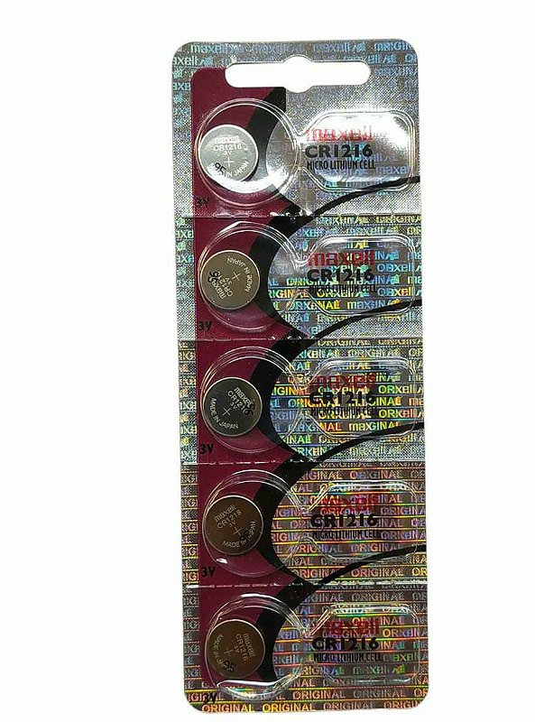BATERIA MAXELL 1216 - Acessórios e Produtos para Relojoaria