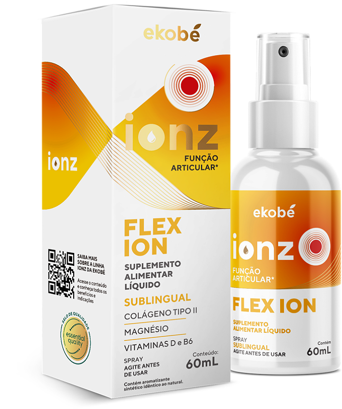 Ionz Flex Ion - 60 ml. - Ionizados - Ekobé - Vitamina Saúde