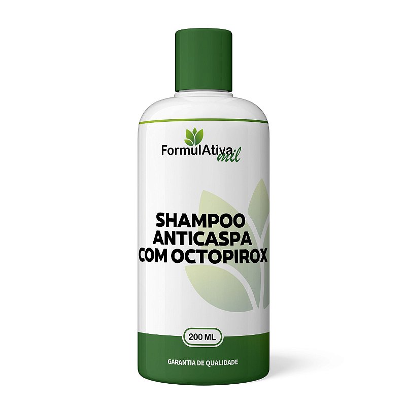 Shampoo Anticaspa Com Octopirox E Óleo De Melaleuca 200ml - Fórmulativa ...