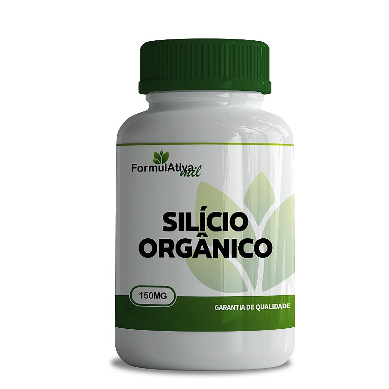 Silício Orgânico 150mg 60 Cápsulas -Fórmulativa Mil - FórmulAtiva Mil