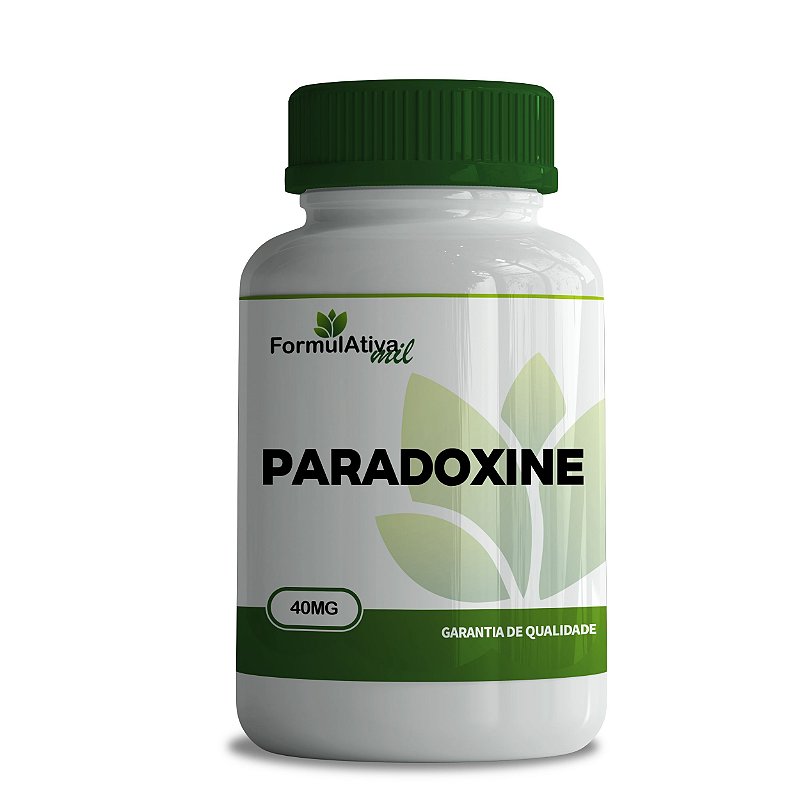 Paradoxine 40mg (60 cápsulas) - FórmulAtiva Mil