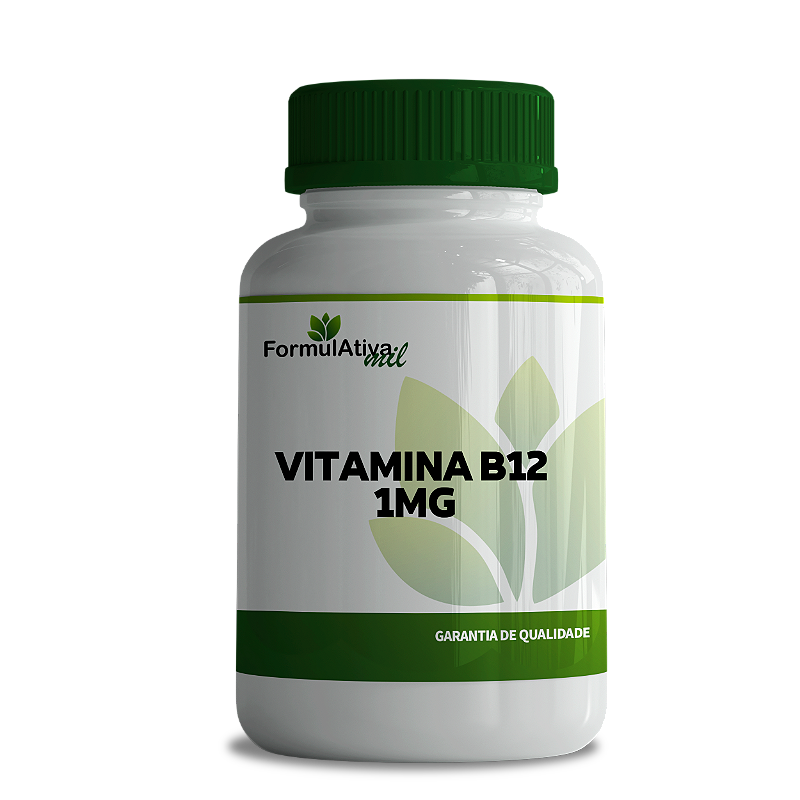 VITAMINA B12 (metilcobalamina) 1MG (60 Cápsulas) - Fórmulativa Mil ...