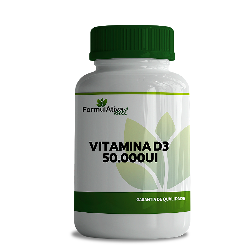 VITAMINA D3 50.000UI (12 capsulas) - Fórmulativa Mil - FórmulAtiva Mil
