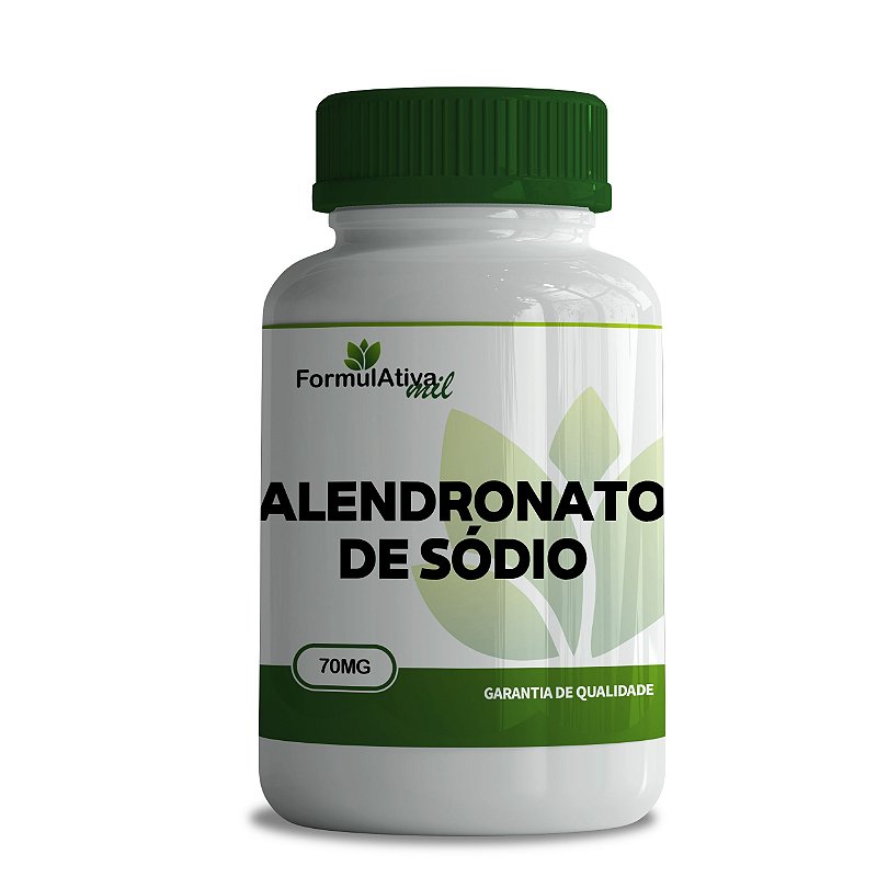 ALENDRONATO DE SÓDIO 70MG (8 cápsulas) - Fórmulativa Mil - FórmulAtiva Mil