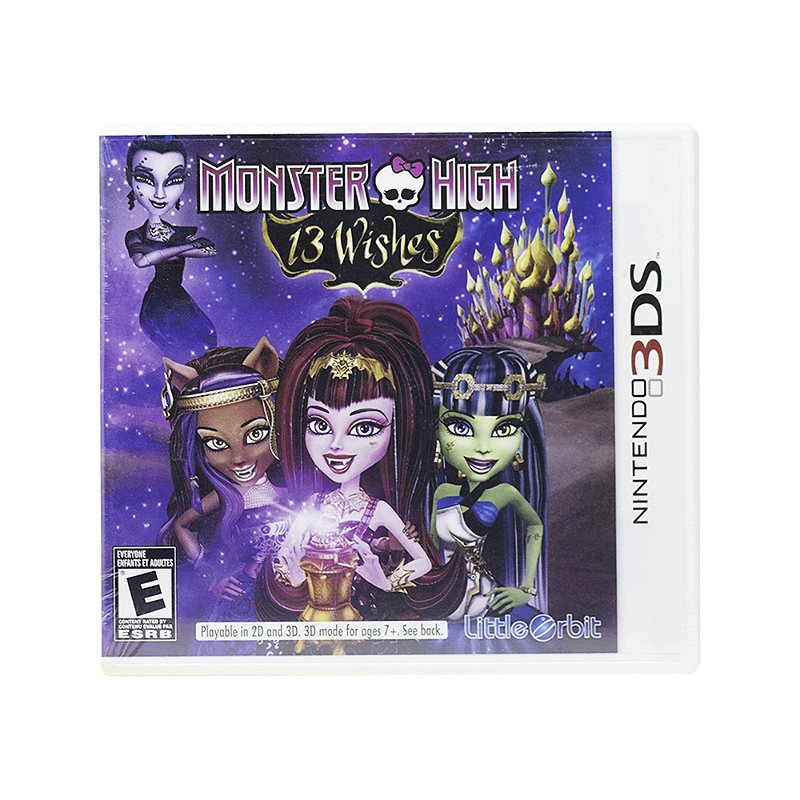 Jogo Monster High 13 Wishes 3DS - Game Mania - Game Mania