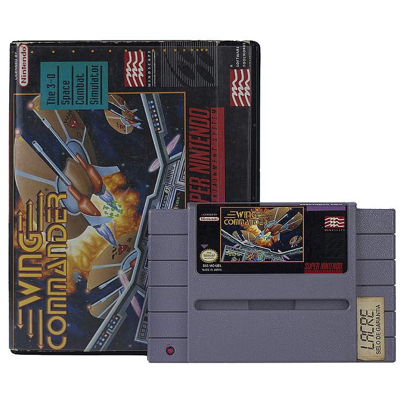 Jogo Usado Wing Commander - Super Nintendo SNES - Game Mania