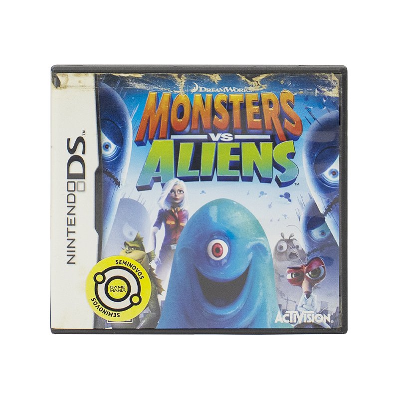 Jogo Usado Monsters VS Aliens - Nintendo DS | Game Mania - Game Mania