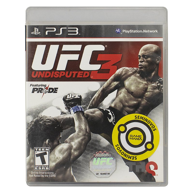 Jogo Usado UFC Undisputed 3 PS3 | Game Mania - Game Mania