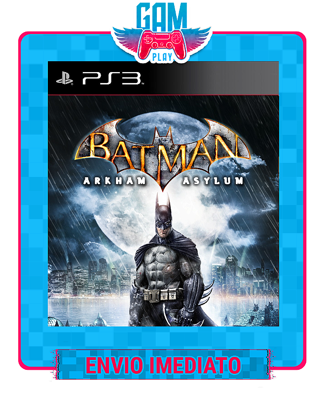 Batman Arkham Asylum - Ps3 - Midia Digital - GamPlay