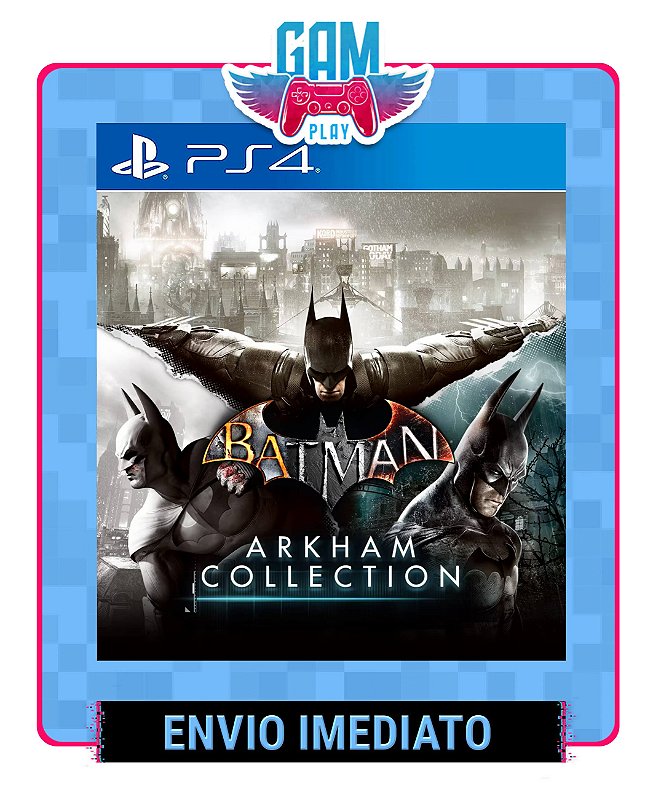 Batman: Arkham Collection - Ps4 - Edição Definitiva - Primária - GamPlay
