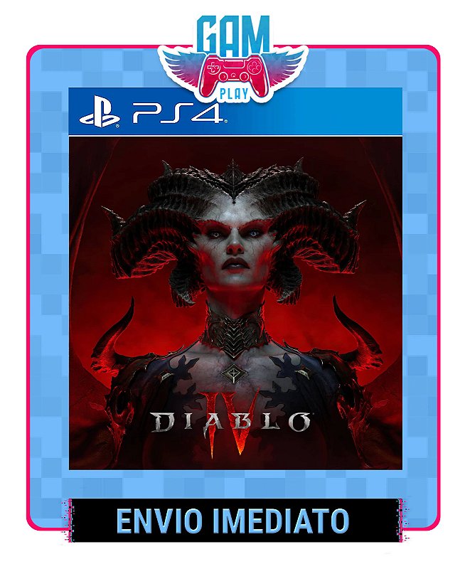Diablo® IV - Playstation 4 - Edição Padrão - Midia Digital - GamPlay
