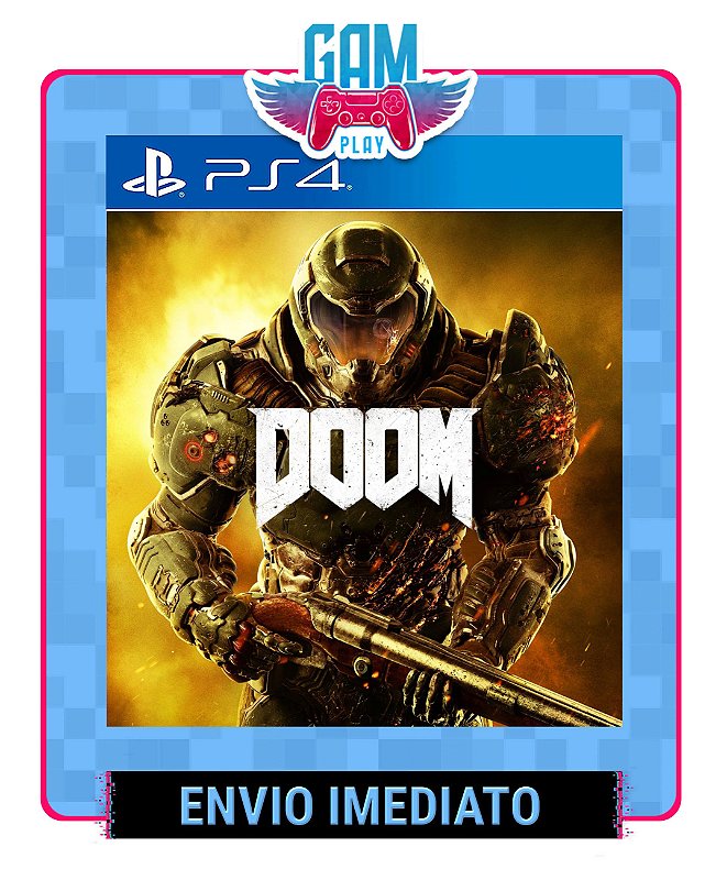 DOOM Eternal - Ps4 - Edição Padrão - Primária - GamPlay