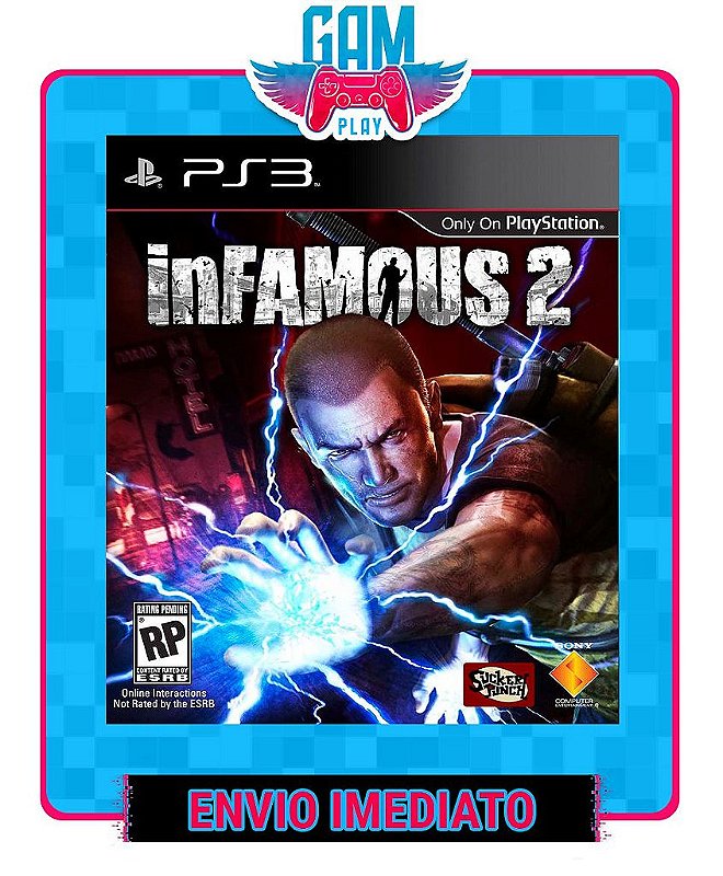 Infamous 2 - Ps3 - Midia Digital - GamPlay