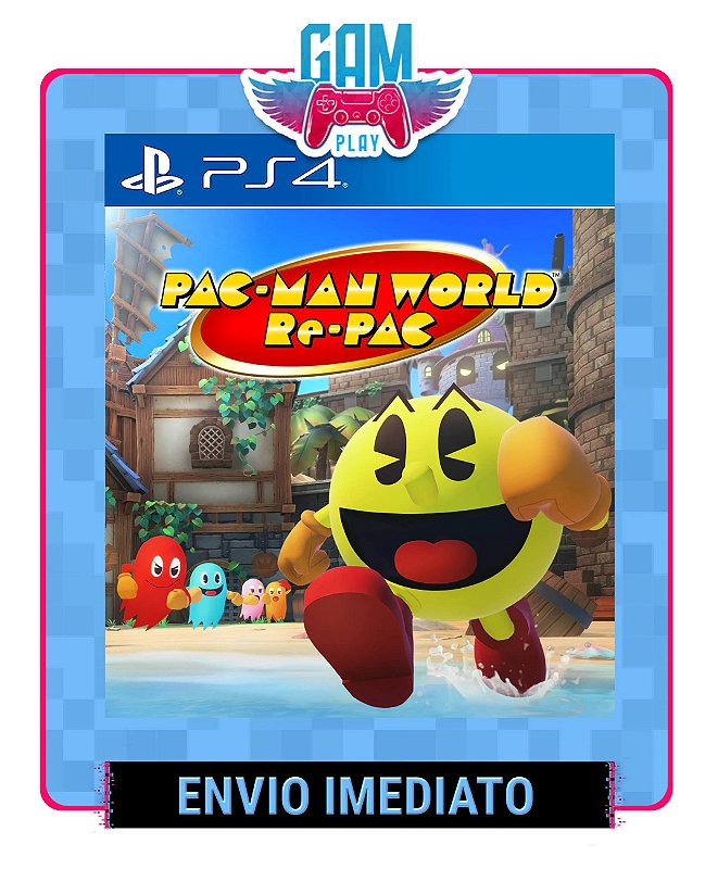 Pac-Man World Re-Pac - Playstation 4 - Edição Padrão - Midia Digital ...