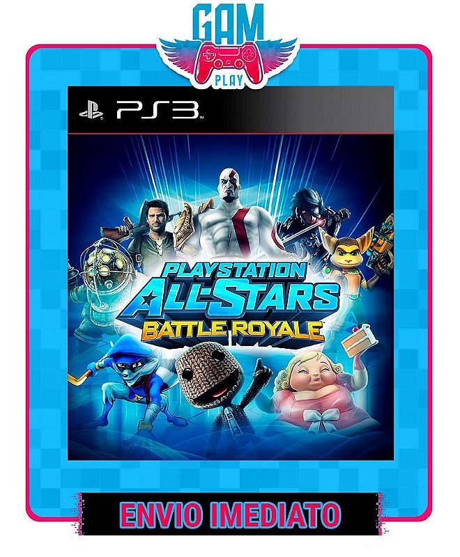 Playstation All Stars Battle Royale - Ps3 - Midia Digital - GamPlay