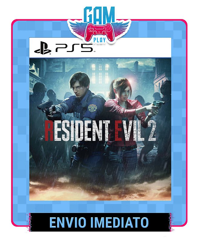 Resident Evil 2 - Playstation 5 - Edição Padrão - Midia Digital - GamPlay