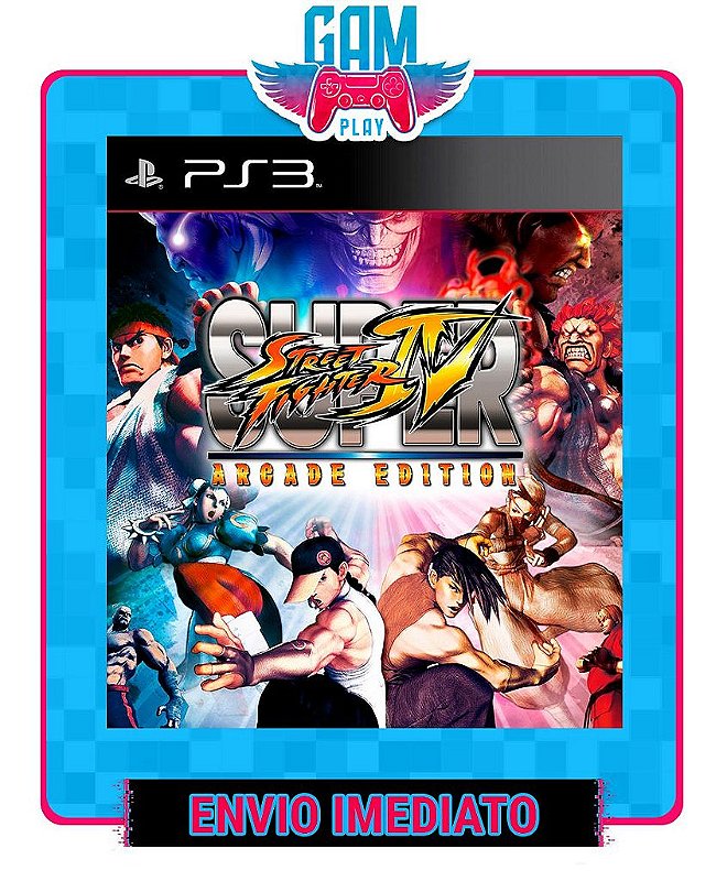 Super Street Fighter Iv Arcade Edition - Ps3 - Midia Digital - GamPlay