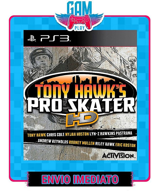 Tony Hawks Pro Skater Hd - Ps3 - Midia Digital - GamPlay