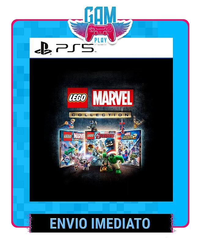Coleção Lego Marvel - Playstation 5 - Edição Padrão - Midia Digital ...