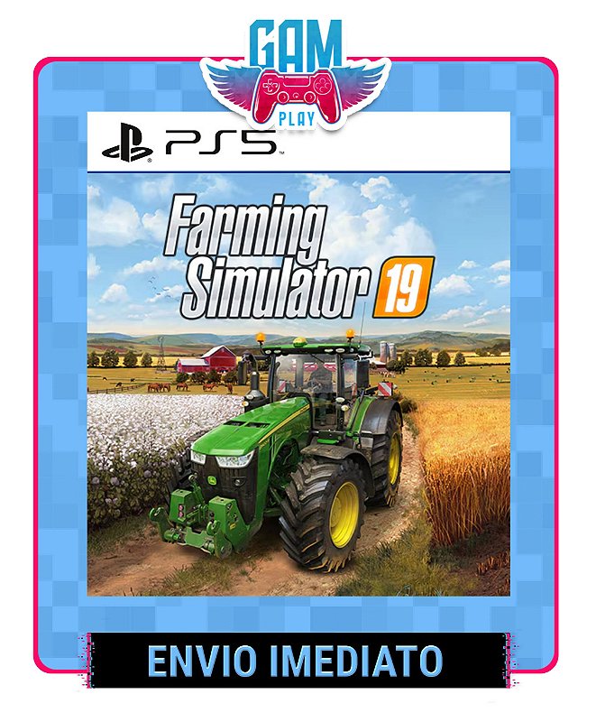 Farming Simulator 19 - Playstation 5 - Edição Padrão - Midia Digital ...