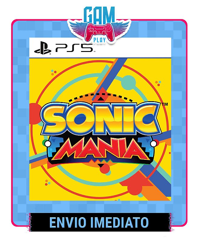 SONIC MANIA - Playstation 5 - Edição Padrão - Midia Digital - GamPlay