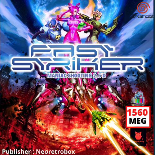 Fast Striker Limited Edition Dreamcast - Neoretrobox