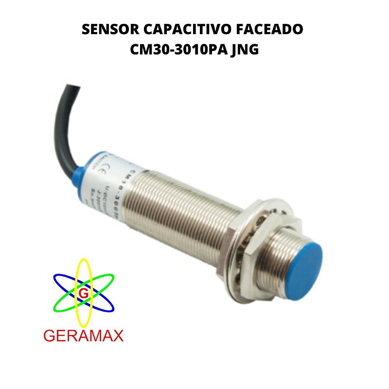 SENSOR CAPACITIVO FACEADO CM30-3010 PA JNG - Loja Geramax