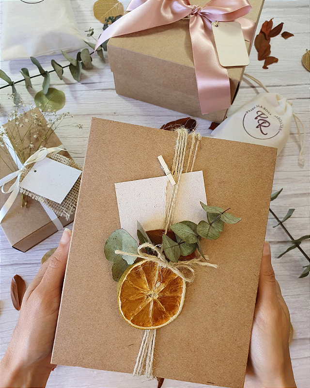 Embalagem de papel kraft - PR Saboaria