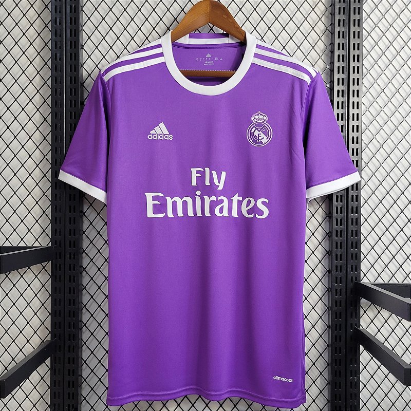 Camisa Real Madrid 2 Retrô 2017 / 2018 - 021 Sport | Camisas de Time ...