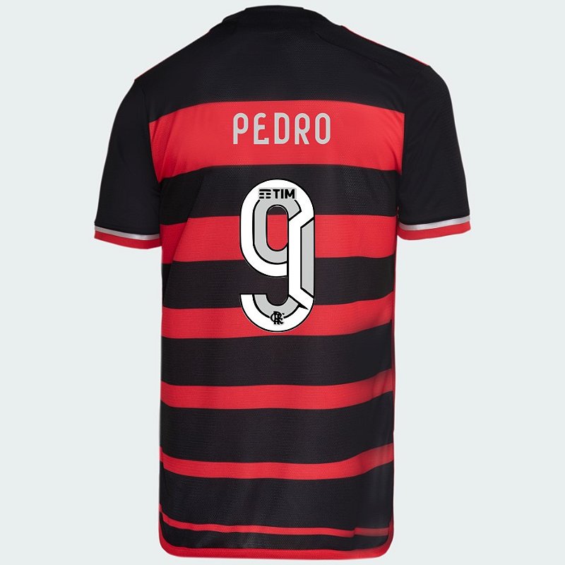 Nova Camisa Flamengo 1 Pedro 9 Torcedor 2024 / 2025 - 021 Sport ...