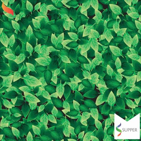 TNT Estampado Folhas - 1,40m x 1m - Alegra Festa - Artigos para Festas