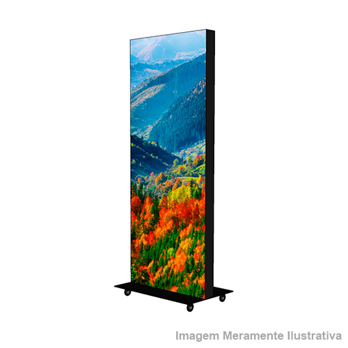 Totem de LED P2.5 Indoor - 640mm x 1600mm - Loja do Painel de LED ...