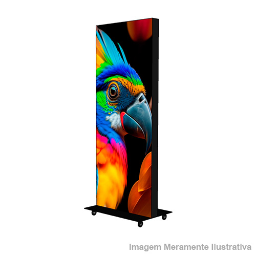 Totem de LED P2.5 Semi-Outdoor - 960mm x 1600mm - Loja do Painel de LED ...