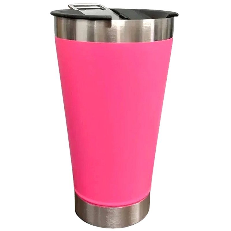 Copo Termico Inox Rosa Pink C/ Abridor de Garrafa - LF Sublimação ...