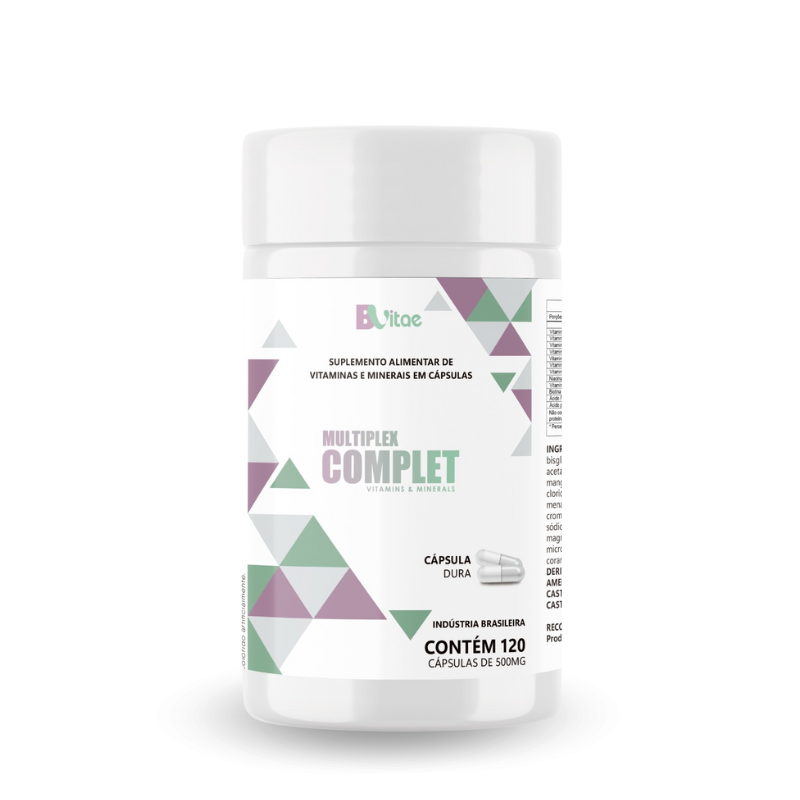 Multiplex Complet 120 cápsulas (Dura) - Bvitae - Bvitae - Suplementos ...