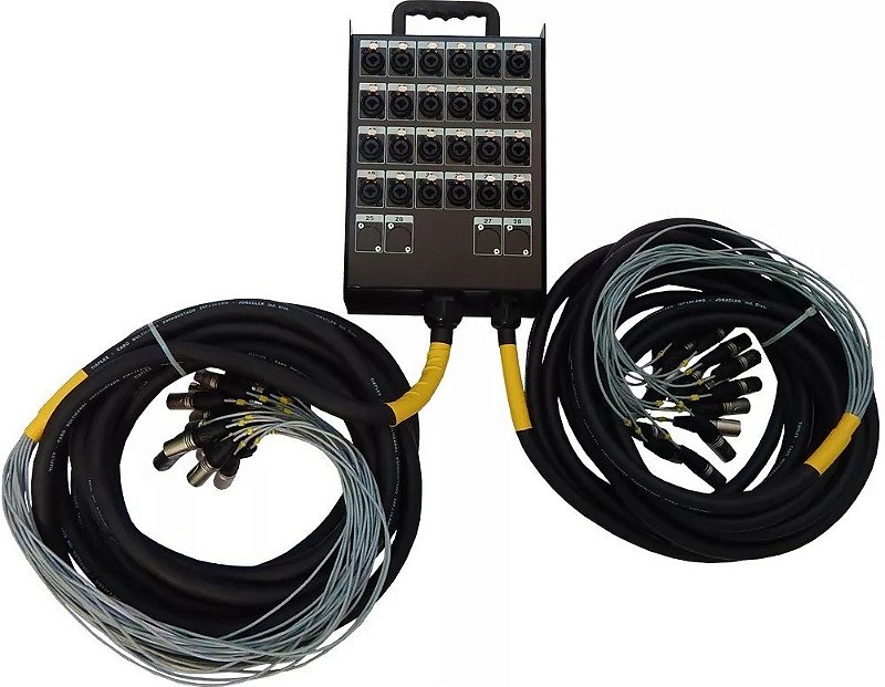 multicabo 36 vias split (splitter) - Strong Mix Multicabos e Medusas