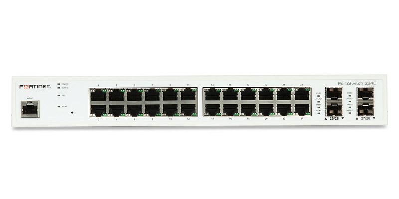 Switch Fortinet Fs-224E 24x GE RJ45 ports and 4x GE SFP ports - Lanworks