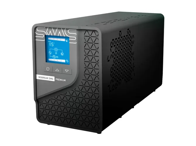 Nobreak SMS Premium 700 Entrada e saída Bivolt Wi-Fi 29500 - Lanworks