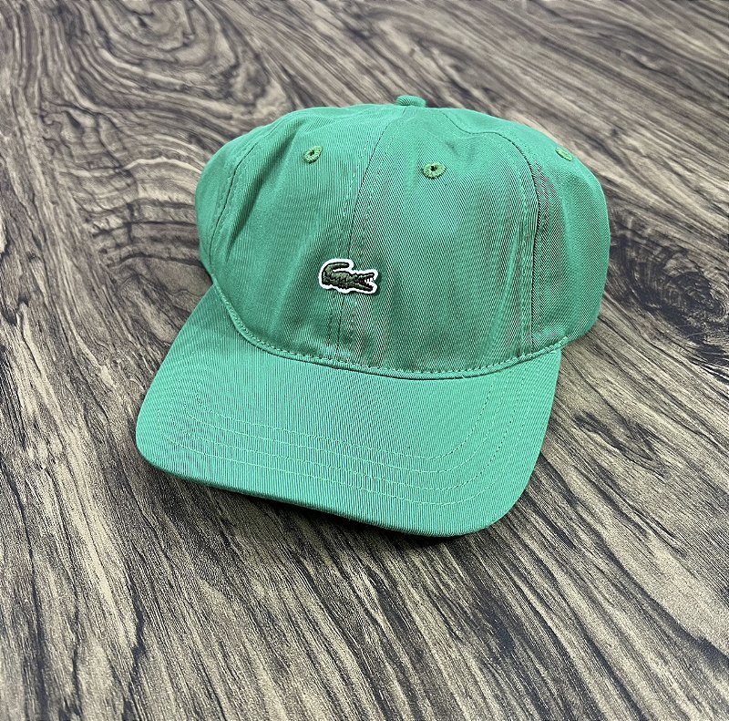 Boné Lacoste Mini Croco Verde - Top Store