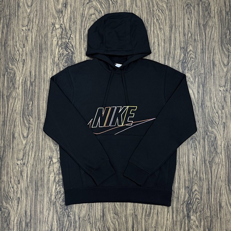Moletom Nike Sportswear Club+ Preto - Top Store