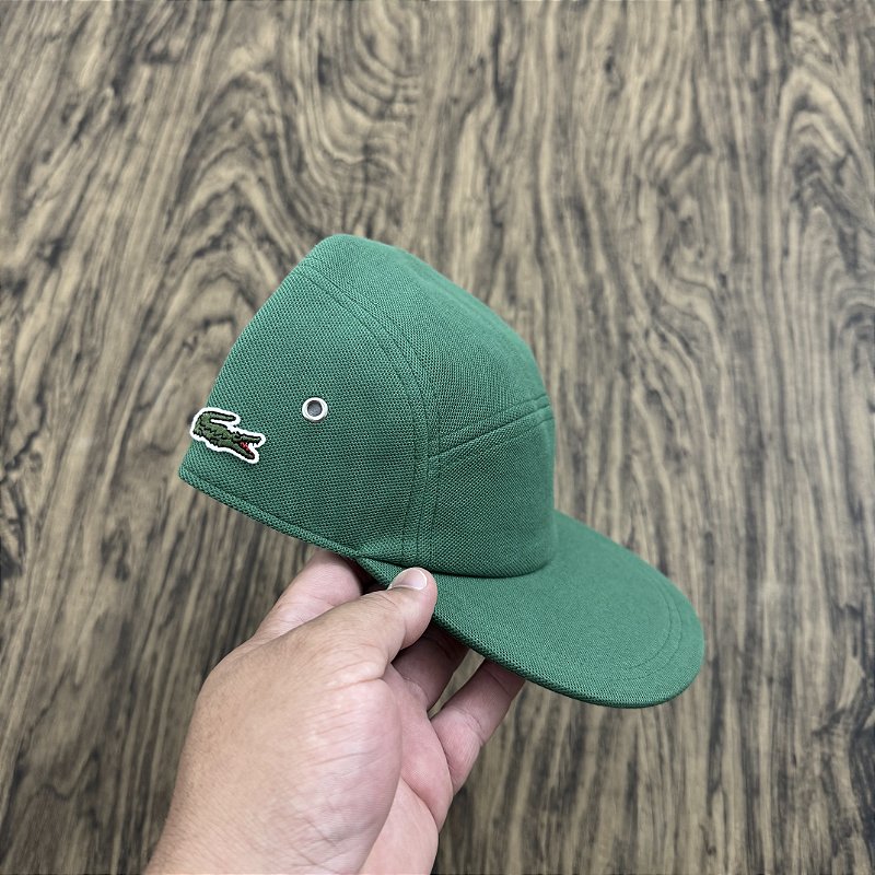 Boné Lacoste Five Panel Verde - Top Store