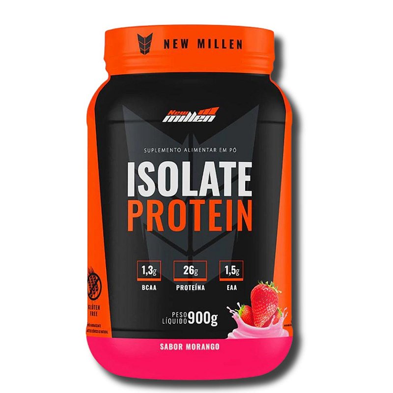 Isolate Protein 900g - New Millen | Nutrione Suplementos - Nutrione ...