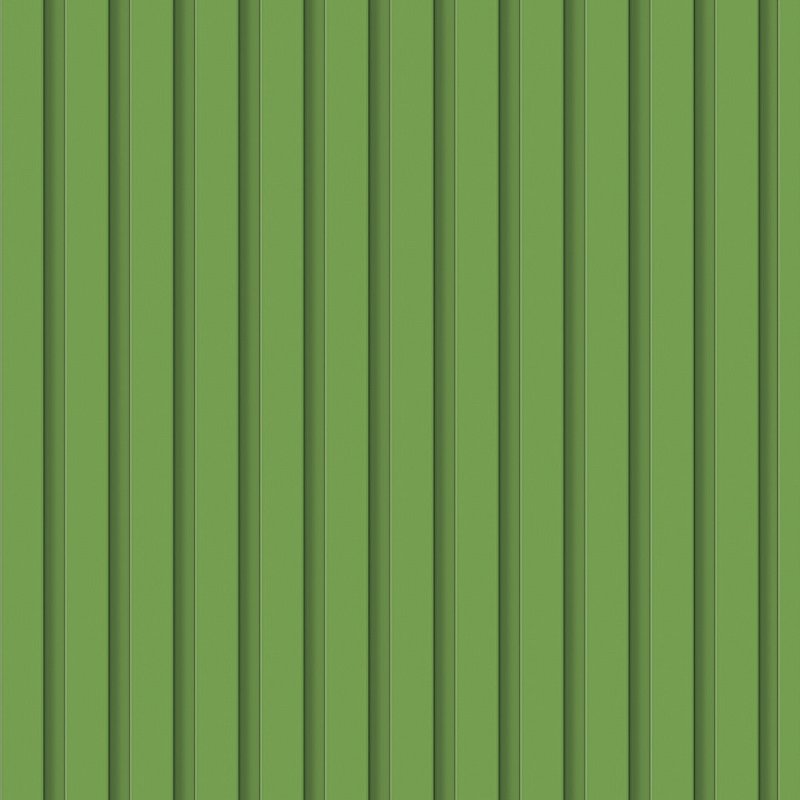 Papel Adesivo Ripado Madeira Verde 3M X 52cm - Papel de Parede Decor