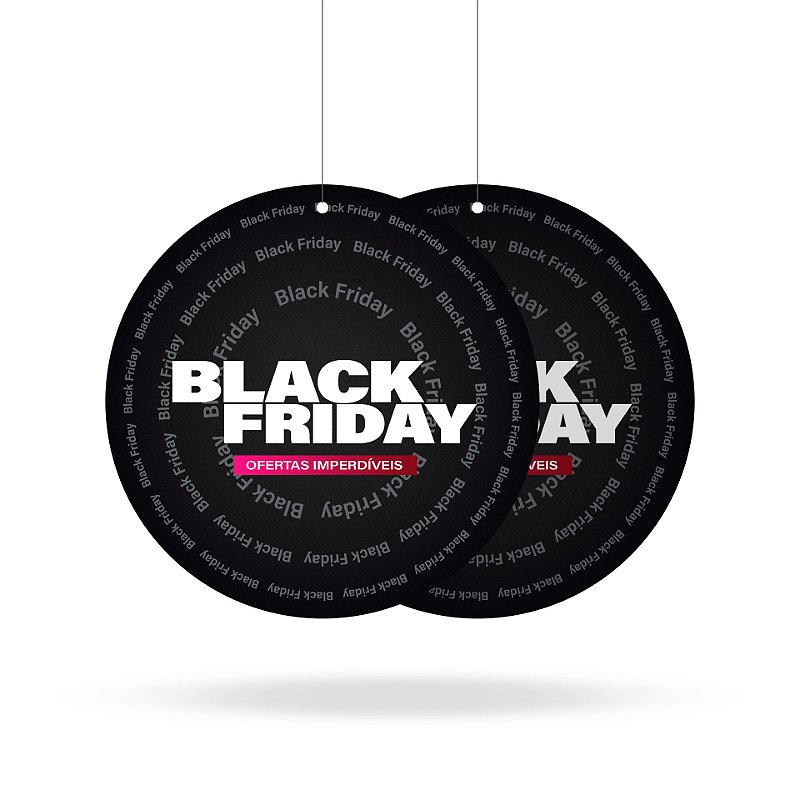 Móbile Promocional - Black Friday - Facility Print Soluções Gráficas