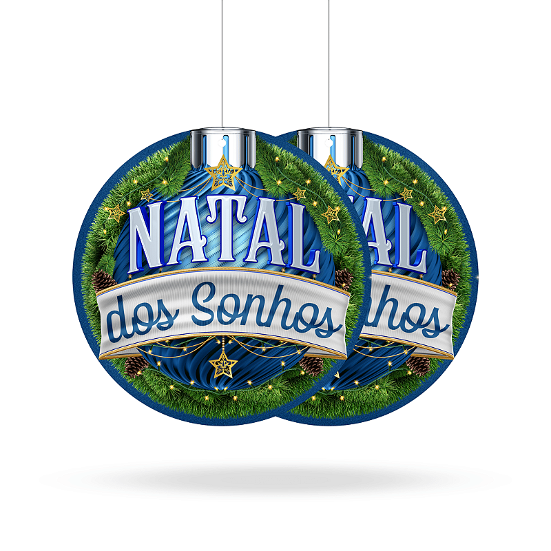 Móbile Promocional - Natal dos Sonhos - Facility Print Soluções Gráficas