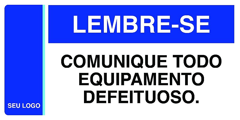 PLACA DETALHES - PES 02 - PERSONALIZADA - Facility Print Soluções Gráficas